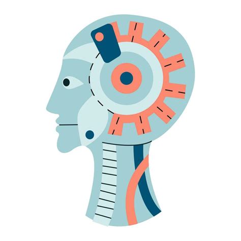 Humanoid Robot Chatbot And Digital Cyborg 29276828 Vector Art At Vecteezy