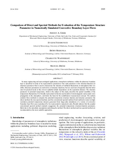 Pdf Comparison Of Direct And Spectral Methods For Evaluation Of The