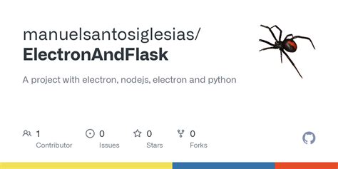Github Manuelsantosiglesiaselectronandflask A Project With Electron Nodejs Electron And Python