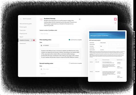 Streamline Myp Personal Projects Community Projects And Service As