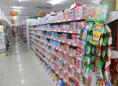 超市百货商品陈列方法详解 纵向