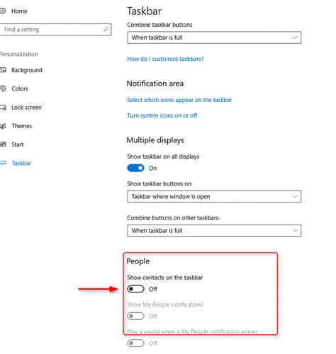 Remove The People Icon From The Taskbar Creators Update Solved Windows Forums
