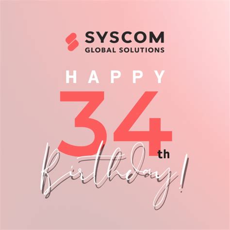[video] Syscom Global Solutions Inc On Linkedin Syscom 34th Birthday