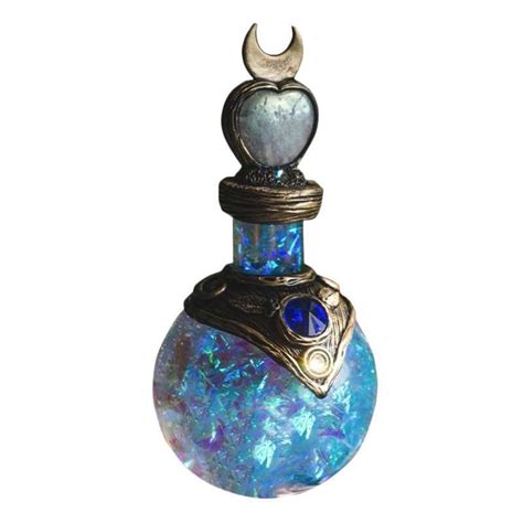 Promo Mermaid Aura Potion Bottles Resin Creative Elves Table Home