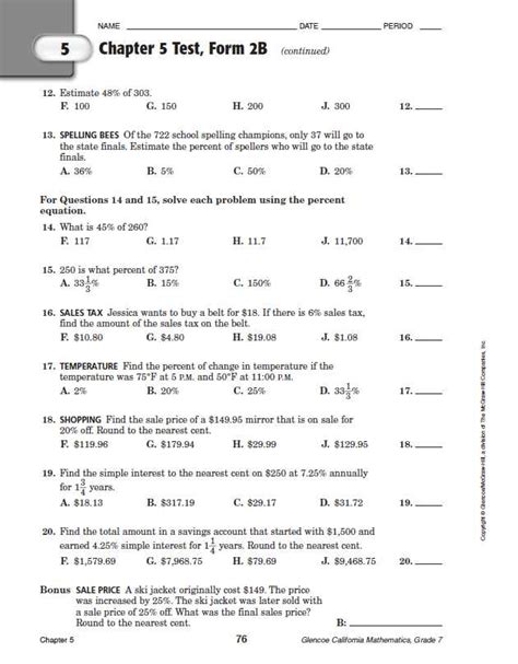 Testing Your Knowledge Chapter 3 Geometry