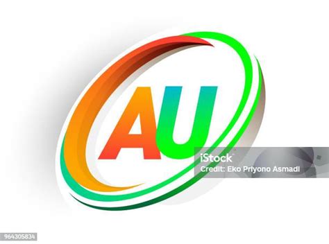 초기 편지 로고 회사 이름 색깔 주황색과 녹색 원형 및 디자인 Swoosh 0명에 대한 스톡 벡터 아트 및 기타 이미지 0명 개념 개념과 주제 Istock