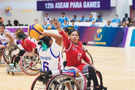 ក្រុមបាល់បោះជិះរទេះកម្ពុជាឈ្នះហ្វីលីពីនក្នុងការប្រកួតប៉ារ៉ាហ្គេម