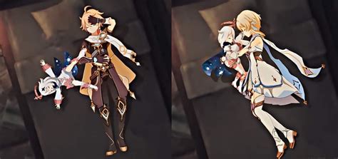 Paimon Aether And Lumine Sleeping In Prison By 96933776 On Deviantart