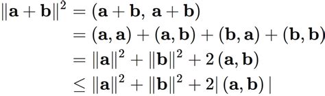 Proof Of Triangle Inequality And Equality Condition Semath Info