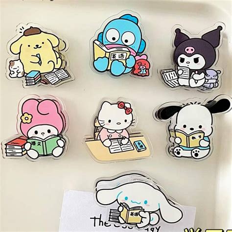 7 款卡通三麗鷗 Mymelody Kuromi Cinnamoroll Pom Pom Purin Pochacco 蝦皮購物