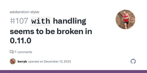 With Handling Seems To Be Broken In 0 11 0 Issue 107 Adobe