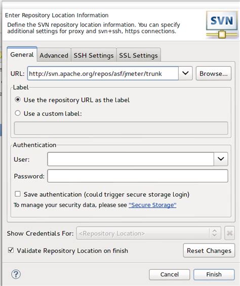 Installation Du Référentiel Svn Du Projet Jmeter Dans Eclipse Et Configuration Pour Le Lancement