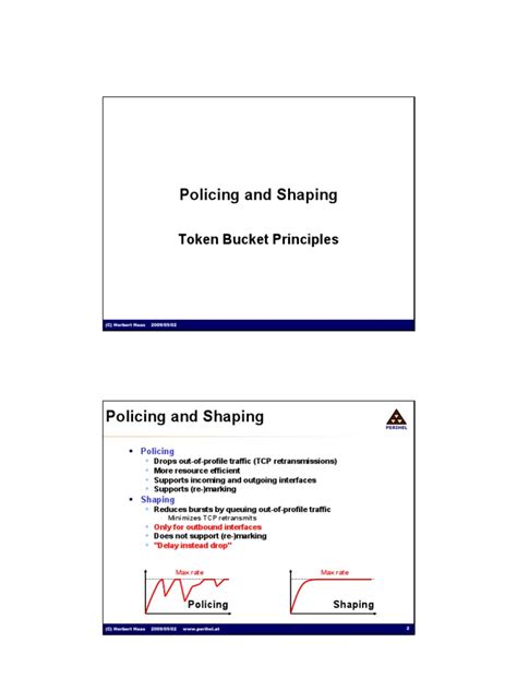 04 Qos Policing And Shaping Pdf Network Protocols Telecommunications