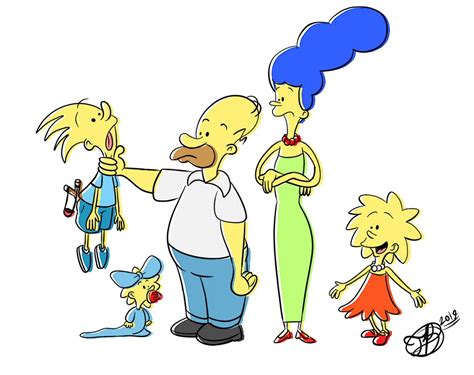 Teh Simpsons By Griffinflash On Deviantart