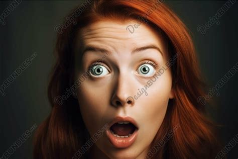 Astonished Surprised Woman Generate Ai