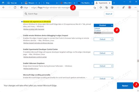 Remove Edge Tabs From Alt Tab In Windows 10