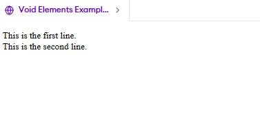 What Are Void Elements In Html Naukri Code