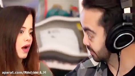 میا پلیز و کورش چالش نخندیدن