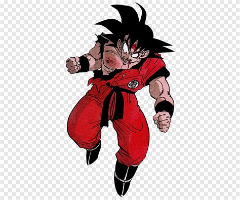 만화 드래곤 볼 Gt 손오공 그림 Png Pngegg