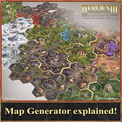 Homm Iii The Board Game Map Generator Explained Heroes 35 In Homm Iii The Board Game Map Generator Explained Heroes 35 In