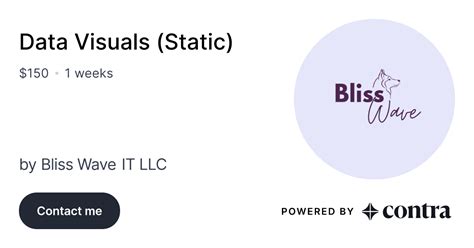 Data Visuals Static By Bliss Wave It Llc