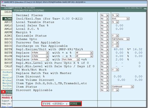 How We Can Replace Rate A With Purchase Rate 2 In All Items In Marg