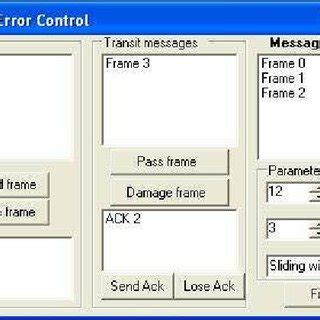 Error Detection Code Simulation Download Scientific Diagram