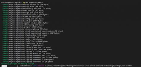 Crear Y Ejecutar Un Proyecto Angular