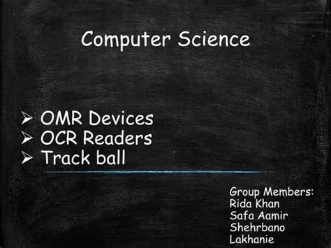 Benefits Of Using Omr Sheet Reader To Evaluate Sheet Ppt