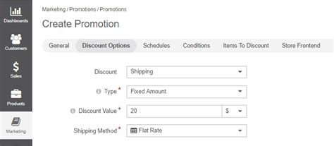 Create Promotions Orocommerce Orocrm And Oroplatform Documentation