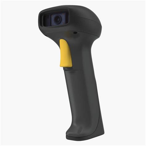 Barcode Scanner D Model AD Barcode Scanner Model Barcode Scanner D Model Ds Max Models