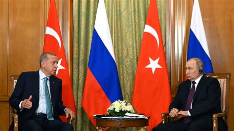 Putin Erdogan Meet In Sochi Cgtn