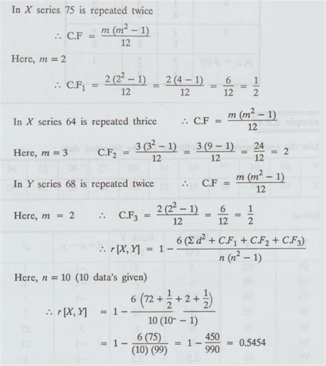 Covariance Correlation And Regression Example Solved Problems Two