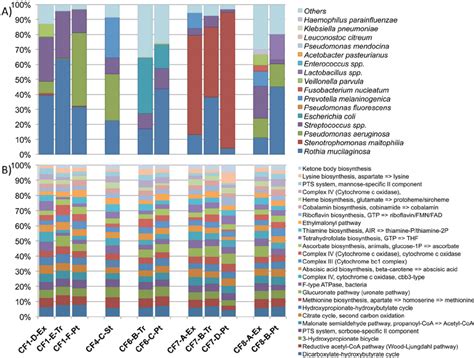 A Taxonomic Distribution Of Metagenomic Sequence Reads Per Sputum Download Scientific Diagram