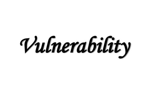 vulnerability pptx environment science