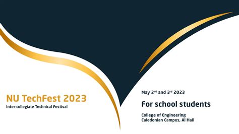 Nu Techfest 2023 College Of Engineering