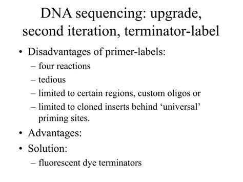 PPT DNA Sequencing PowerPoint Presentation Free Download ID