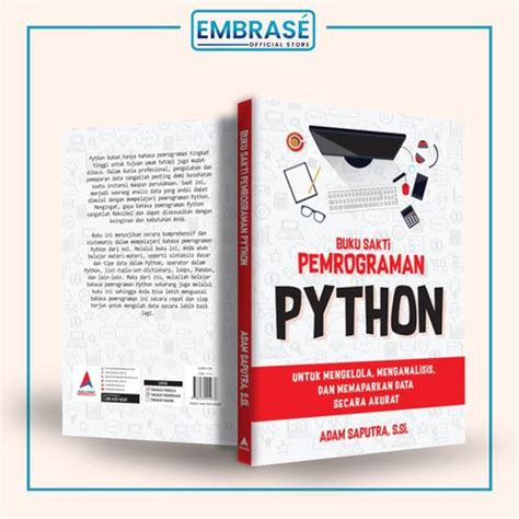 Promo Buku Sakti Pemrograman Python Untuk Mengelola Menganalisis
