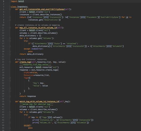 Elliott A On Linkedin Aws Elasticblockstorage Snapshot Exercise Python Volumes Ec2