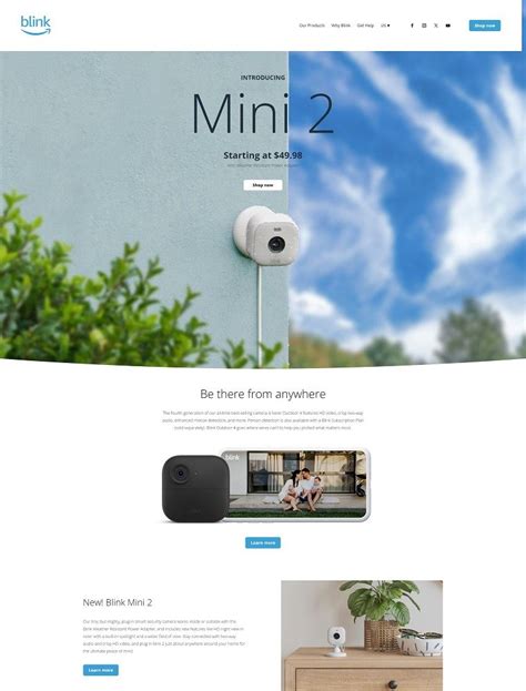Blink Ecommerce Website Design Gallery And Tech Inspiration