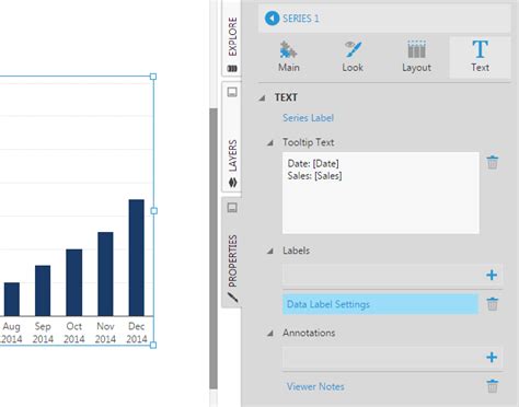 Using Chart Properties Data Visualizations Documentation Learning