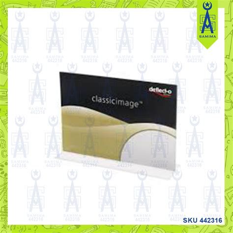 Deflecto 47701 T Shape A4 Landscape Classic Image Samima