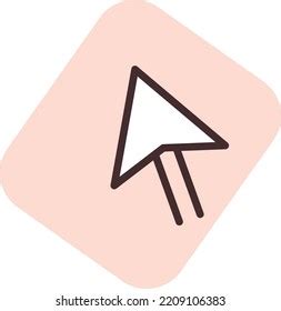 Ui Cursor Illustration Vector On White Stock Vector Royalty Free Shutterstock