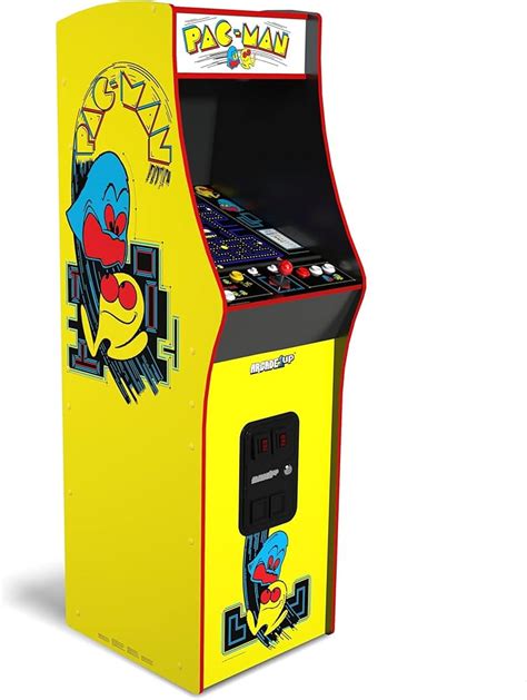 Pacman Cabinet Like New 1up Pac Man Arcade Game Excellent Condition