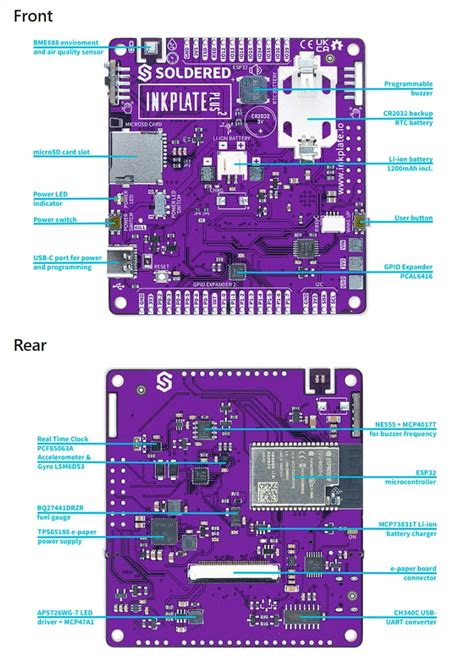 Inkplate 4 Tempera 3 8 Inch 600x600 Pixel E Paper Touchscreen Geeky Gadgets
