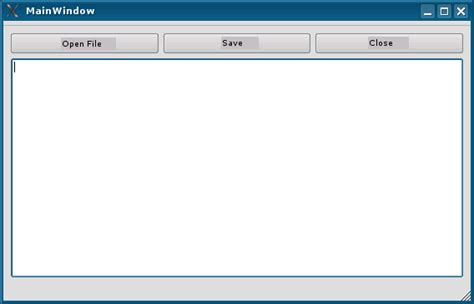 Simple Text Editor In Pyqt4