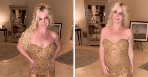 Britney Spears Flaunts Curves In Sheer Dress After Accidentally Posting Mortifying Singing