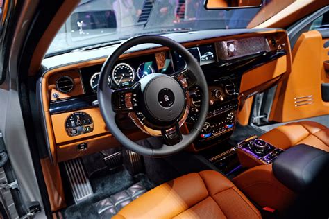 [포토] 호화스러움 그 자체인 롤스로이스 뉴 팬텀의 실내 공간