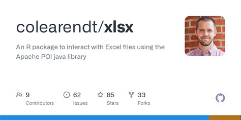 GitHub Colearendt Xlsx An R Package To Interact With Excel Files