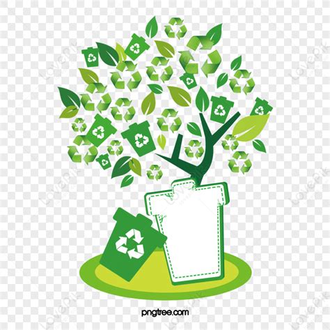 만화 녹색 재활용 쓰레기통 일러스트 그림창고낭비 Png 일러스트 무료 다운로드 Lovepik